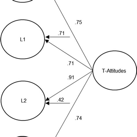 The Second Order Structural Model Of The Multilingual Classroom Download Scientific Diagram