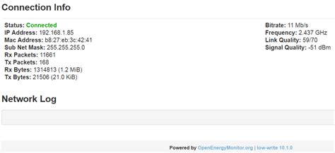 Emoncms Wifi Module Special Characters Not Supported In Network