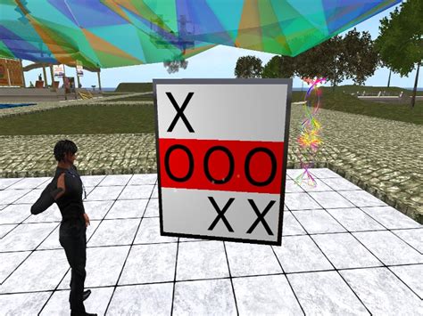 Second Life Marketplace Tictactoe Game