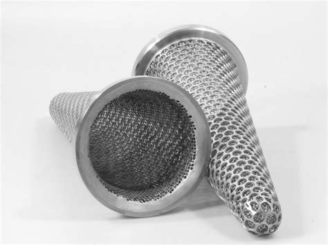 Stainless Steel And Brass Wire Mesh Cone Filter Screens
