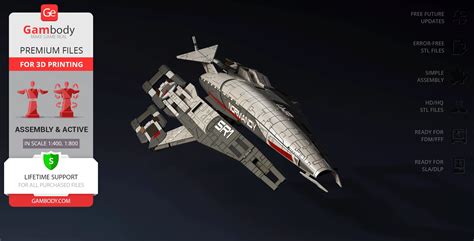 Normandy Sr 1 Stl Files For 3d Printing Gambody