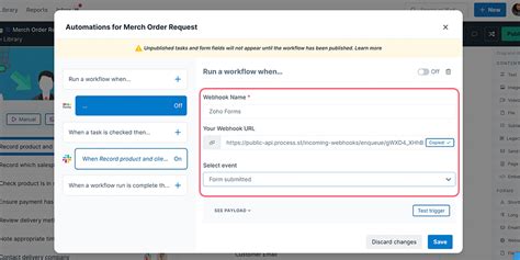 Zoho Forms Process Street Integration