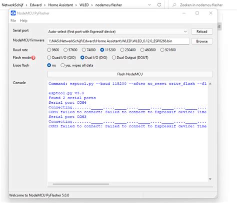 Flasher Not Able To Connect Com Nodemcu V2 And V3 · Issue 98 · Esphomeesphome Flasher · Github