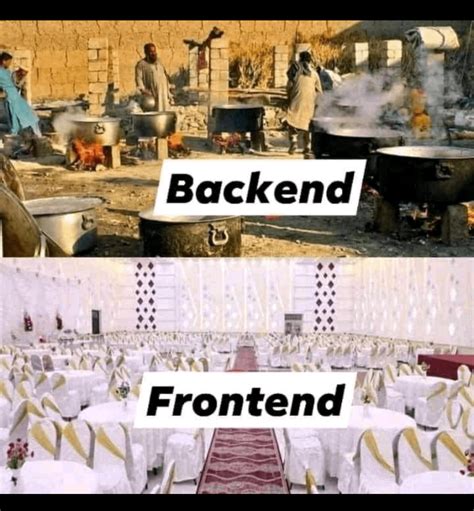 Backend Vs Frontend Rprogrammerhumor Backend Vs Frontend Rprogrammerhumor