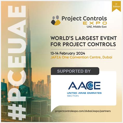 Aacei Uae On Linkedin Projectcontrolsexpouae Supportedpartners Communityevent Earlybirdoffer