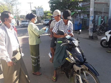 နတ်တလင်းမြို့နယ်၌ ကိုဗစ် ၁၉ရောဂါ ကာကွယ်ထိန်းချုပ်ရေး Mask Campaign ပြုလုပ် Information And