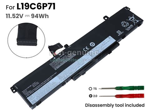 Battery For Lenovo Thinkpad P15 Gen 1 20st0015ms Replacement Lenovo Thinkpad P15 Gen 1