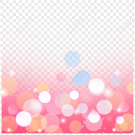 핑크 Bokeh 빛 일러스트 효과 테두리 분홍 광택 Png 일러스트 무료 다운로드 Lovepik
