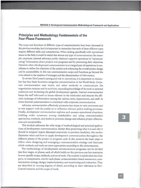 Devcomm Methodological Frameworkandapplications Pdf