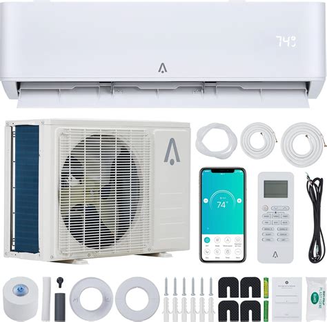 12 000 Btu Mini Split Air Conditioner 23 Seer2 Wi Fi Mini Split Ac Heating System Inverter