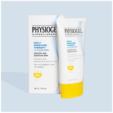 Physiogel Daily Moisture Therapy Uv Sunscreen Spf50 Pa 50 Ml ฟิสิ