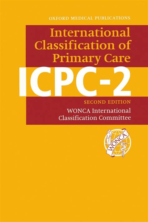 Buy Icpc 2 International Classification Of Primary Care Oxford