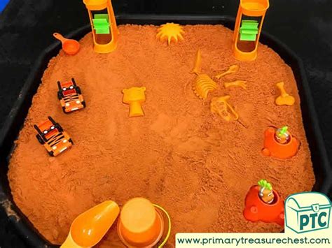 Colours Themed Tuff Tray Resources And Ideas Tuff Tray Orange Color Activities