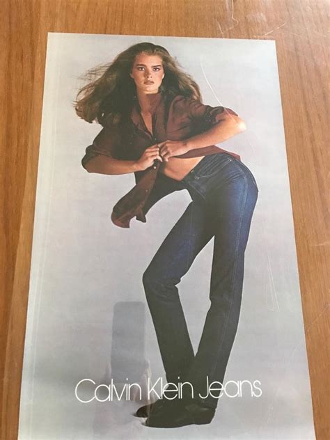 Brooke Shields Calvin Klein