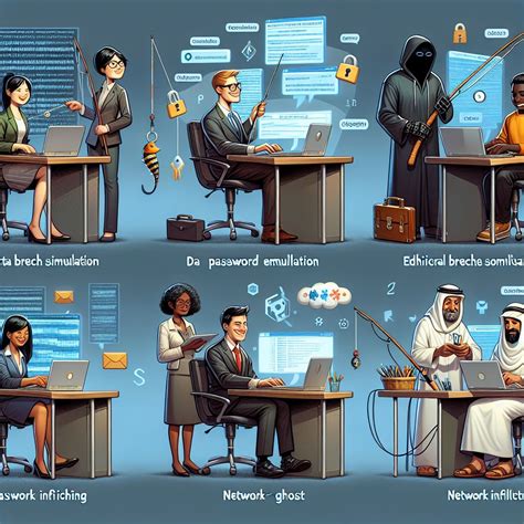 Ethical Hacking Characters Diversity In Cybersecurity Specialties Ai Art Generator Easy