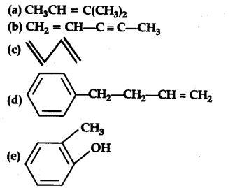 Write IUPAC Names Of The Following Compounds CBSE Class 11 Chemistry
