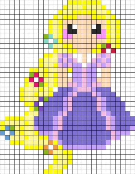 Рисовать По Клеточкам Легкие Картинки Для Девочек 63 фото