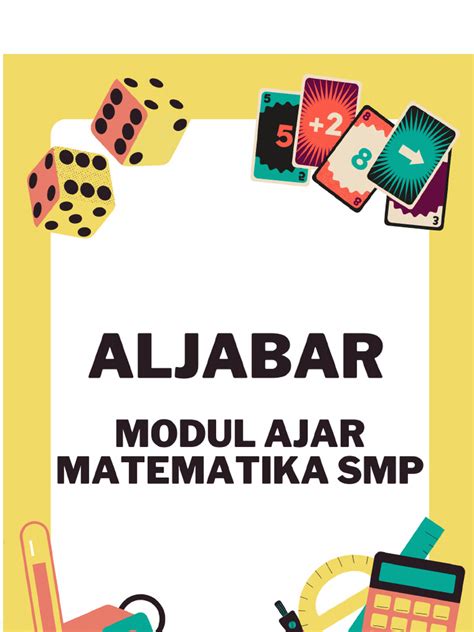 modul ajar matematika smp kelas vii impl pdf