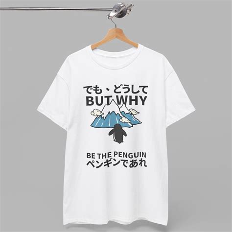 But Why Nihilist Penguin Japanese Art Graphic Tee Nihilist Penguin