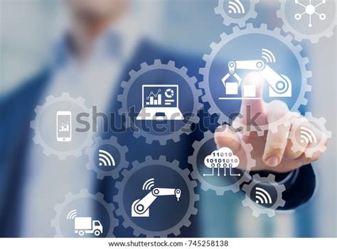 Smart Factory Automation Industry 40 Concept Stock Photo 745258138 Shutterstock