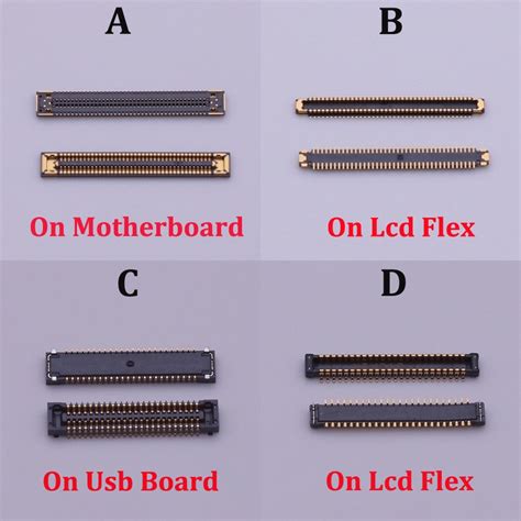 2pcs Lcd Display Screen Flex Fpc Connector For Samsung Galaxy A12 A125