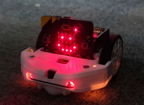 Micro Maqueen Lite With Skin Blue Microbit Educational