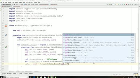 10 Datepicker Com Kotlin Curso De Desenvolvimento Para Android