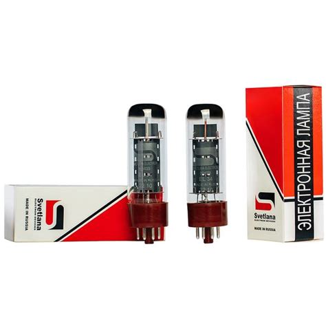 Svetlana El34 Tube Matched Pair Musikhaus Thomann