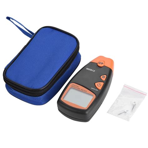 Md812 Digital Lcd 24 Pin Wood Moisture Meter Tester Timber Hygrometer