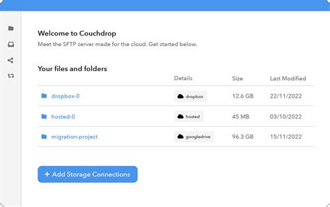 couchdrop the cloud sftp server that works with your cloud storage