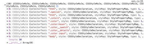 How To Get All Custom Properties On A Page In Javascript Css Tricks