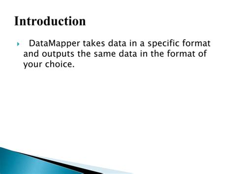 Data Mapper PPT