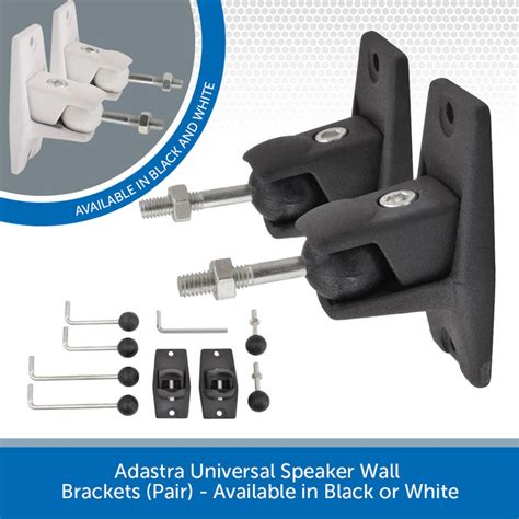 Adastra Universal Speaker Wall Brackets Pair Audio Volt