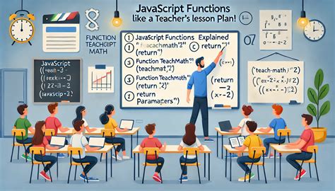 Javascript Functions Explained Like A Teachers Lesson Plan