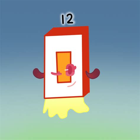 Numberblocks Twelve By Snek86 On Deviantart
