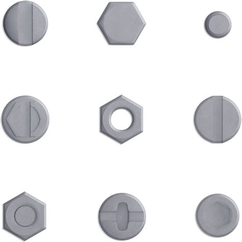 Download Assorted Metal Fasteners Texture