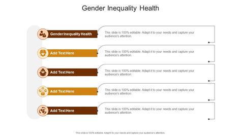 Gender Inequality Health In Powerpoint And Google Slides Cpb PPT Presentation