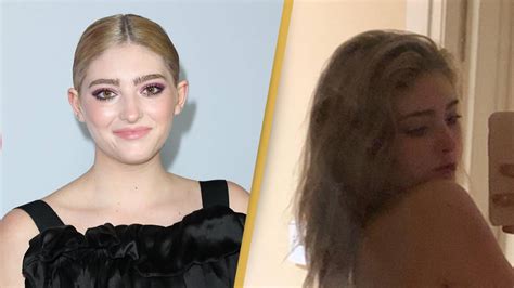 Willow Shields Shares ‘private Photo On Instagram After Being