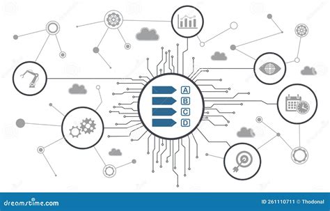 Concept Of Efficiency Stock Illustration Illustration Of Icon 261110711