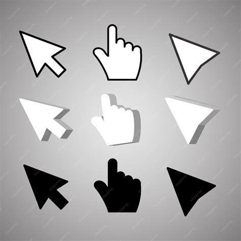 Premium Vector Mouse Pointer Vector