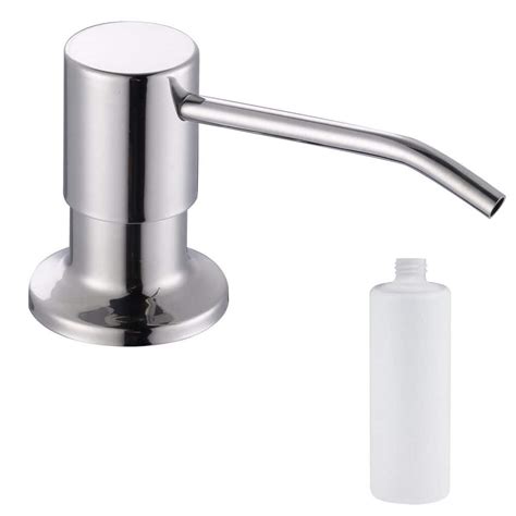 Reviews For Vevetta Polished Chrome Stainless Steel Soap Dispenser For