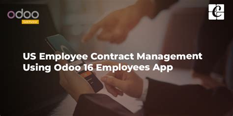 Us Employee Contract Management In The Odoo 16 Employees Module