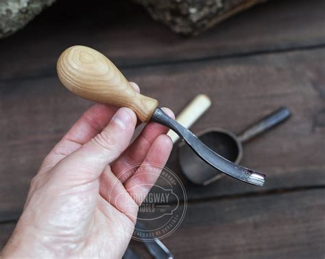 Set Small Bent Rounded Gouge 3