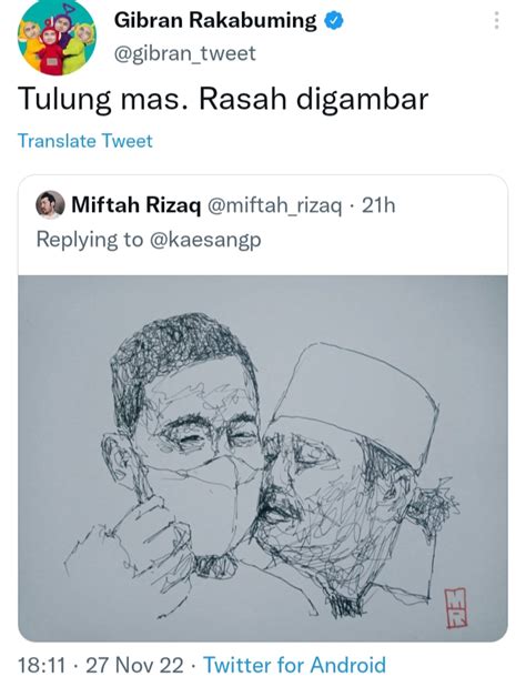 Lucu Kaesang Unggah Foto Kakak Dicium Seorang Bapak Jadi Meme Baru