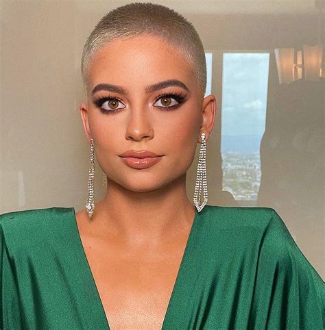 Empowered Bald Women On Instagram “ Badbleepmayaj Empoweredbaldwomen Baldhead