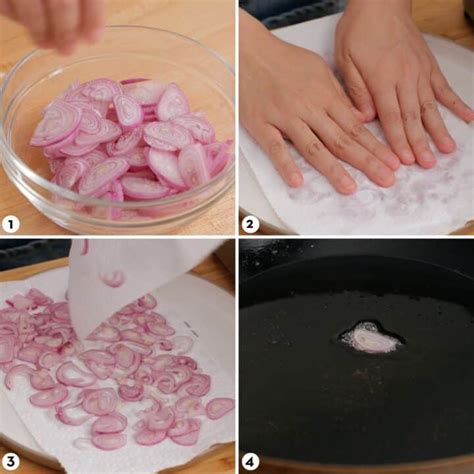 How To Make Crispy Fried Shallots Hot Thai Kitchen