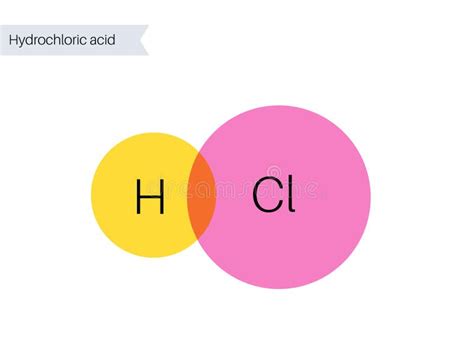 Hydrochloric Acid Structure 3d Image Of Hydrochloric Acid Skeletal