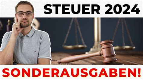 SteuererklÄrung 2024 Anlage Sonderausgaben Richtig AusfÜllen Einkommensteuererklärung