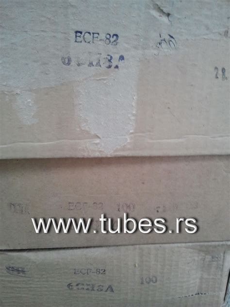 Ecf80 Ecf82 Ecf802 6bl8 6u8 E80cf 7643 Tubesrs The Finest Nos