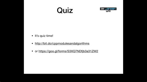 Module Containers And Algorithms Lesson 7 Youtube